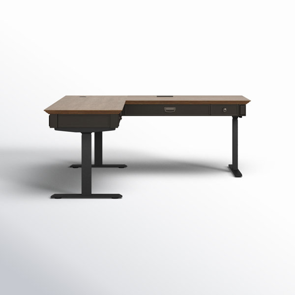 Emelia L-Shaped Yes Standing Desk | Birch Lane